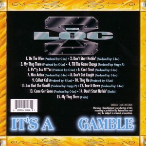 It's A Gamble by C-Loc (CD 2000 C-Loc Records) in Baton Rouge | Rap ...