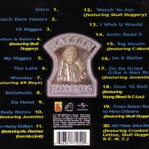 Ballaholic by Beelow (CD 2000 Ballin Records) in Baton Rouge | Rap ...