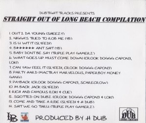 Straight Out Of Long Beach Compilation by Dub Tight Tracks (CDr 1999 ...