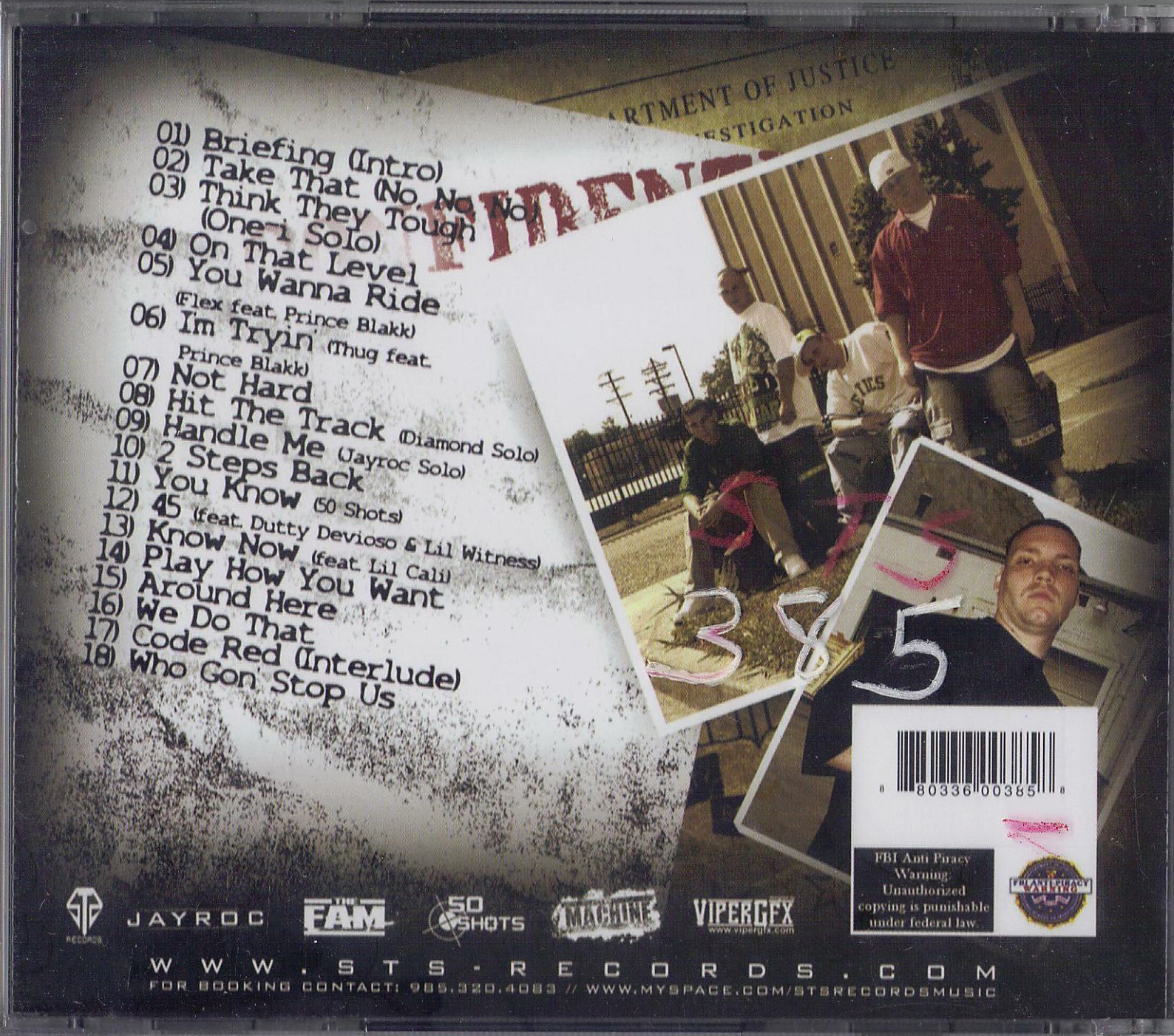 50 Shots (STS Records) in Baton Rouge | Rap - The Good Ol'Dayz