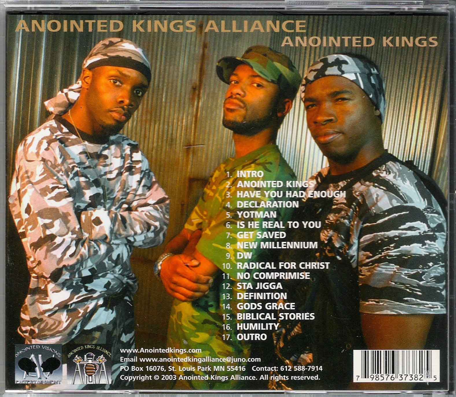 Anointed Kings by Anointed Kings Alliance (CD 2003 Anointed Kings ...
