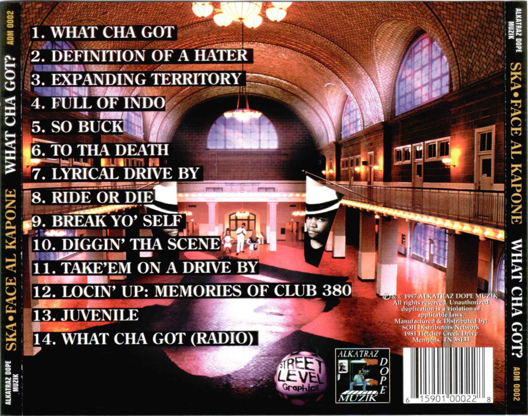 What Cha Got? by Al Kapone (CD 1997 Alkatraz Dope Muzik) in Memphis ...