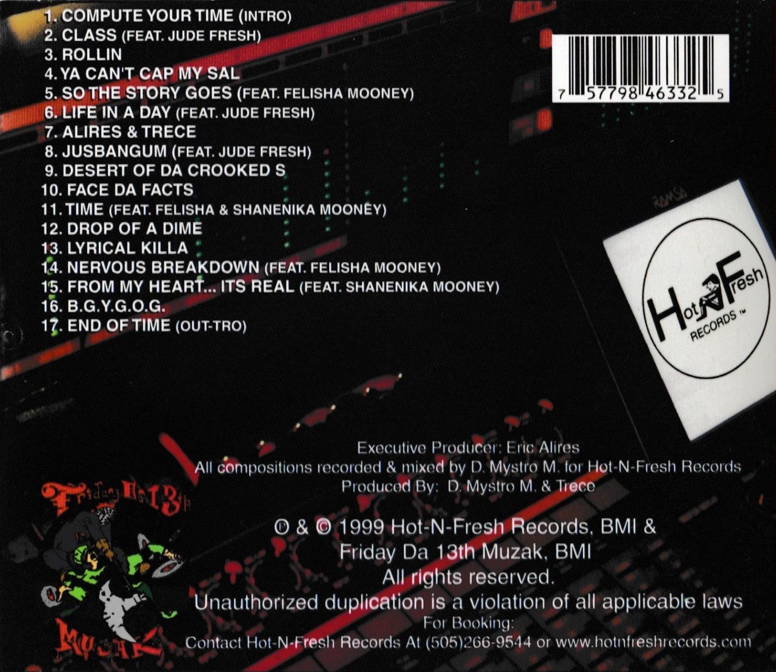 Muzak Immortal by Alires & Trece (CD 1999 Hot-N-Fresh Records) in ...