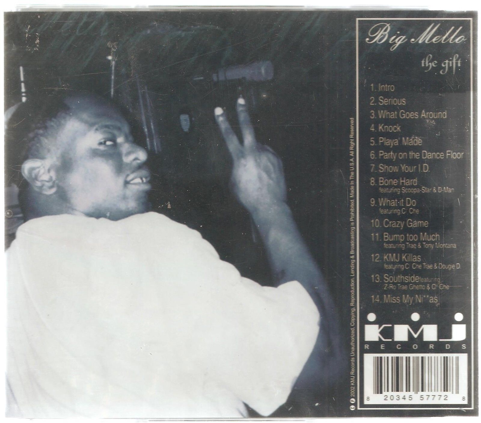 The Gift by Big Mello (CD 2002 KMJ Records) in Houston | Rap - The Good ...