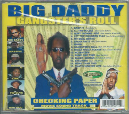 Gangster's Roll by Big Daddy (CD 2004 G-Life Records) in Inglewood ...