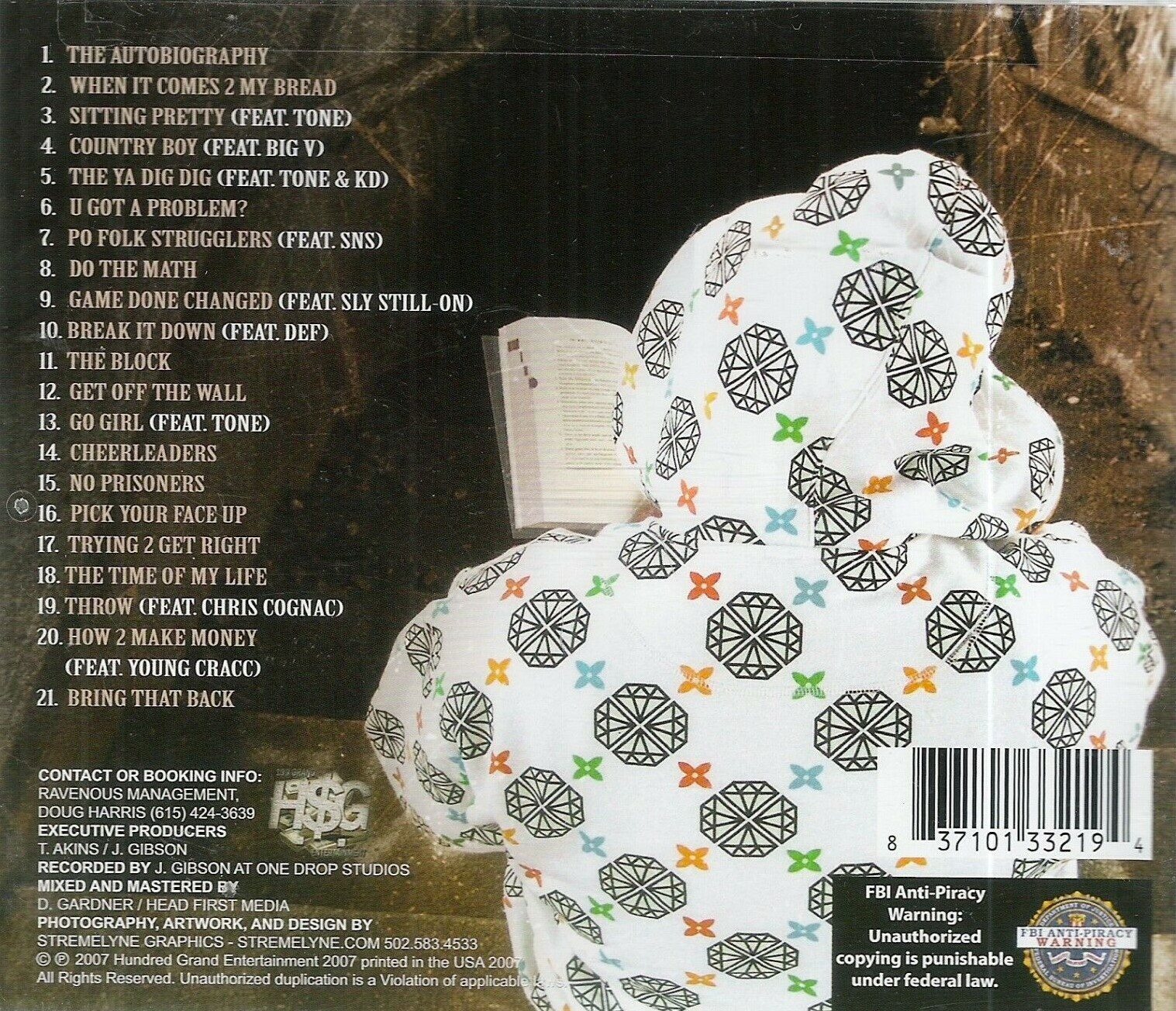 The Autobiography by Big Dre (CD 2007 Hundred Grand Entertainment) in ...