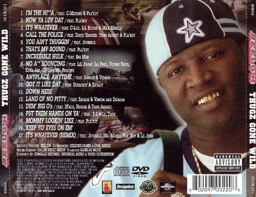 Thugz Gone Wild by Beelow (CD 2004 Ballin Records) in Baton Rouge | Rap ...