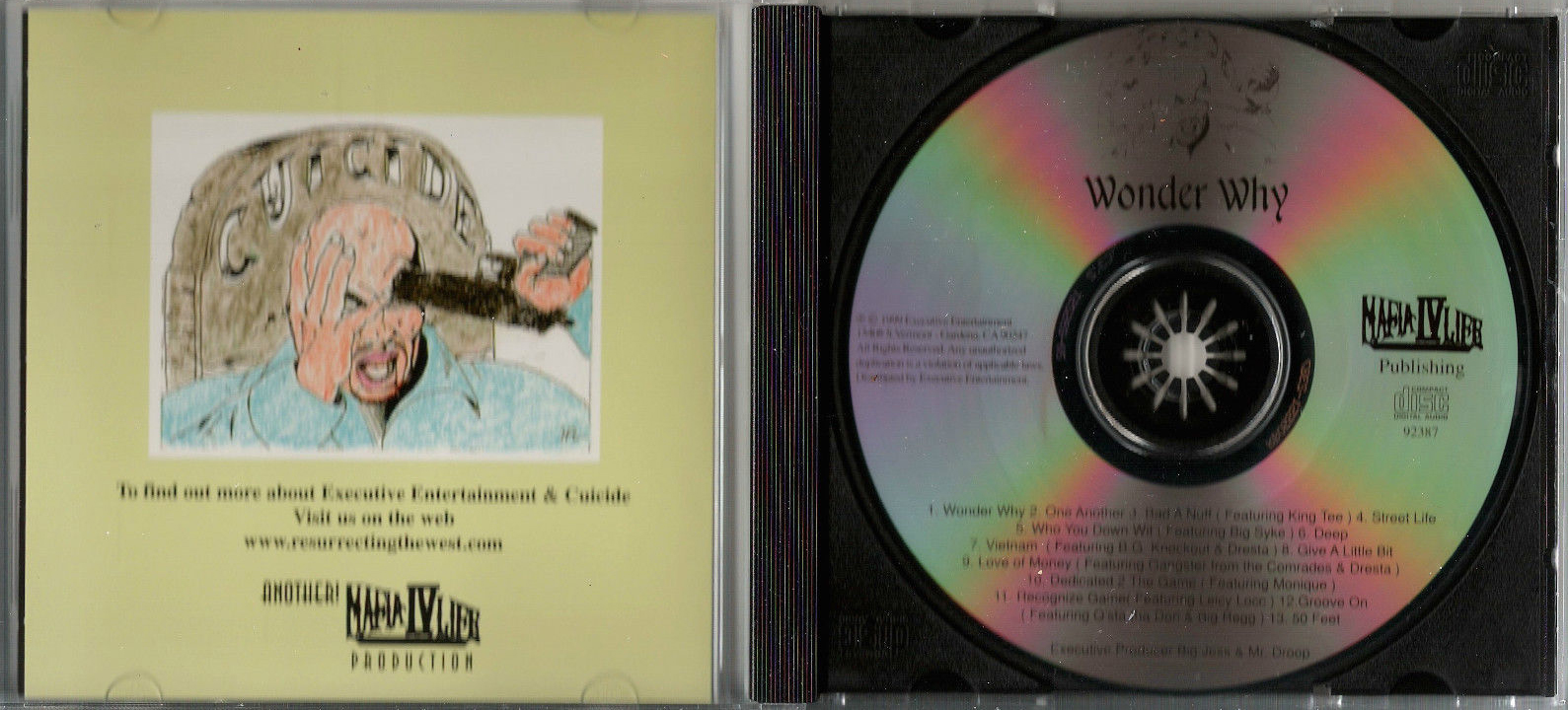 Wonder Why by Cuicide (CD 1999 Executive Entertainment) in Compton ...