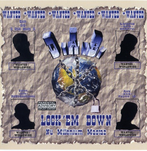 Lock'em Down by D.A.B. (CD Single 1999 Two Fingers Entertainment) in ...