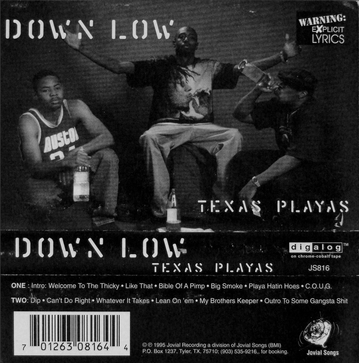 Texas Playas by Down Low (Tape 1995 Jovial Recording) in Tyler | Rap ...