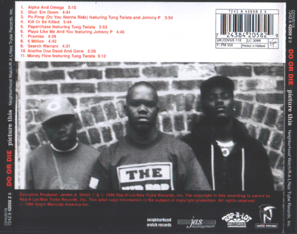 Do Or Die (Rap-A-Lot Records) in Chicago | Rap - The Good Ol'Dayz