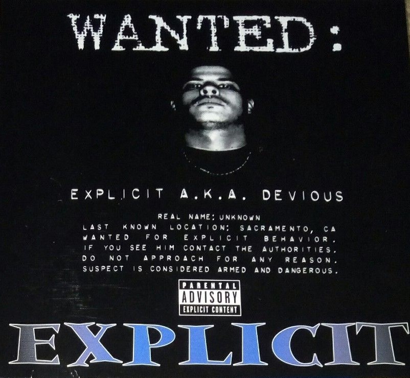 Wanted : Explicit a.k.a. Devious by Explicit (CD EP 2000 ) in ...
