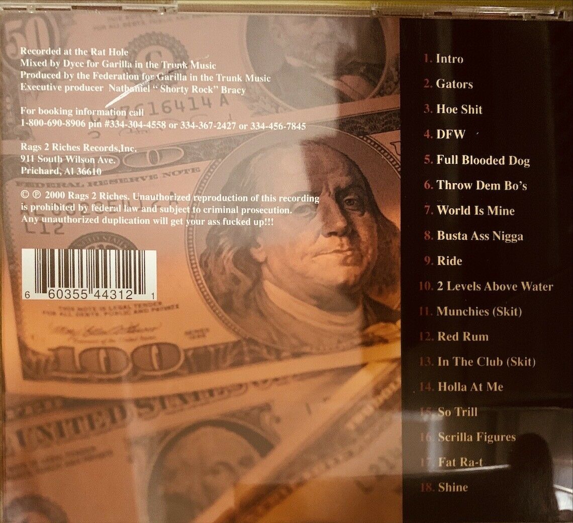 Fat Rat Federation (Rags 2 Riches Records) in Prichard | Rap - The Good ...