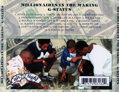 G-Status by Millionaires In The Making (CD 1999 Air Tight Music) in ...