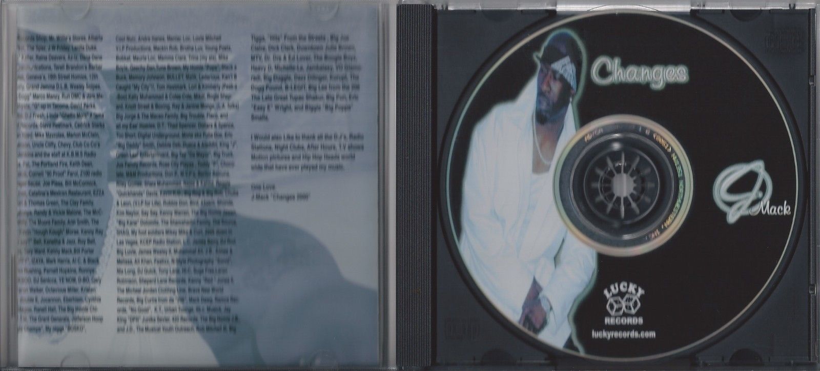 Changes by J-Mack (CD 2000 Lucky Records) in Portland | Rap - The Good ...