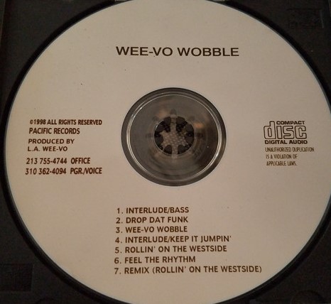 Wee-Vo Wobble by L.A. Wee-Vo (CDr EP 1998 Pacific Records) in Los ...