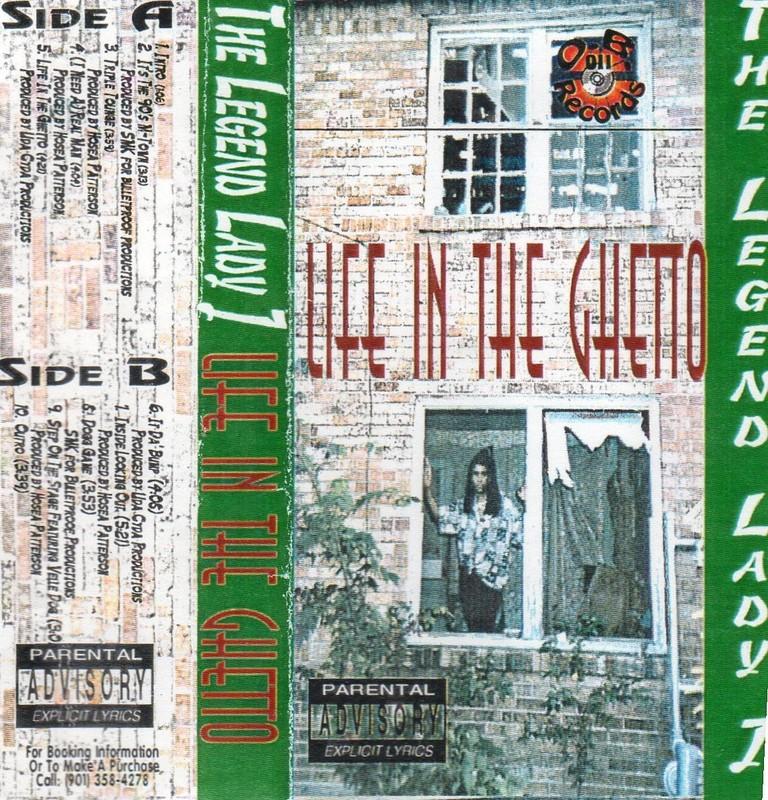 Life In The Ghetto by The Legend Lady J (Tape 1996 O.B. Records) in ...