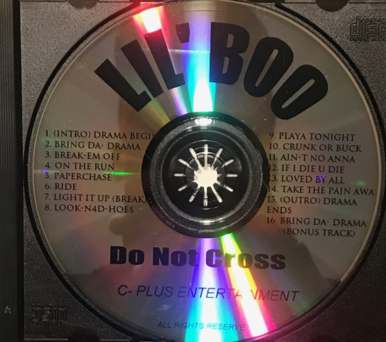 Do Not Cross by Lil Boo (CDr 2000 C-Plus Entertainment) in Memphis ...