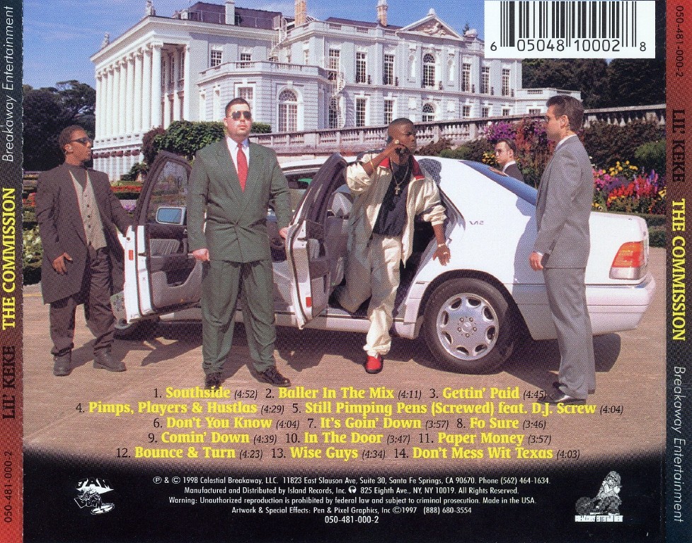 The Commission by Lil Keke (CD 1998 Jam Down Records) in Houston | Rap ...