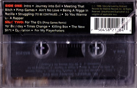 Journey Into Evil by Mr. Wicked (Tape 1996 Madline Records Inc.) in ...