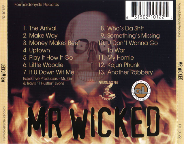 Mr. Wicked by Mr. Wicked (CD 1999 Formaldehyde Records) in New Orleans ...