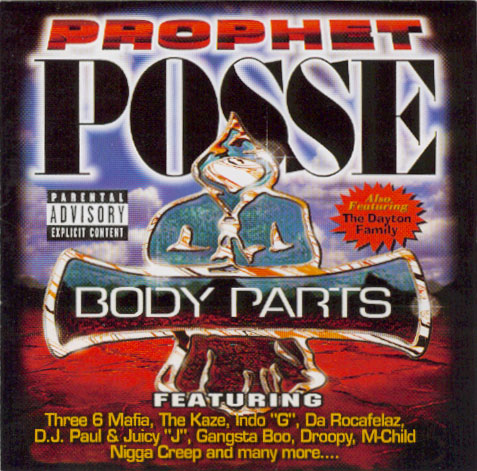 Body Parts by Prophet Posse (CD 1998 Prophet Entertainment) in Memphis ...