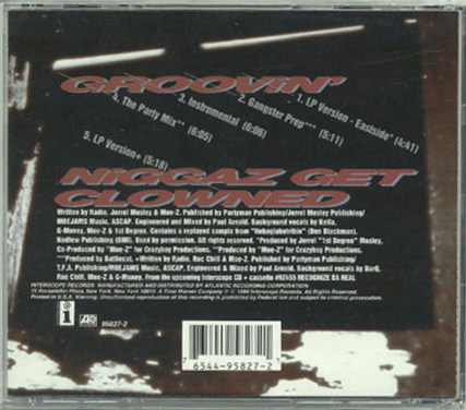 Groovin' by Radio (CD Single 1994 Interscope Records) in Long Beach ...