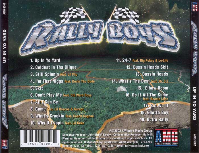 Rally Boys (Affiliated Music Group, Fortune Funk Entertainment, Music ...