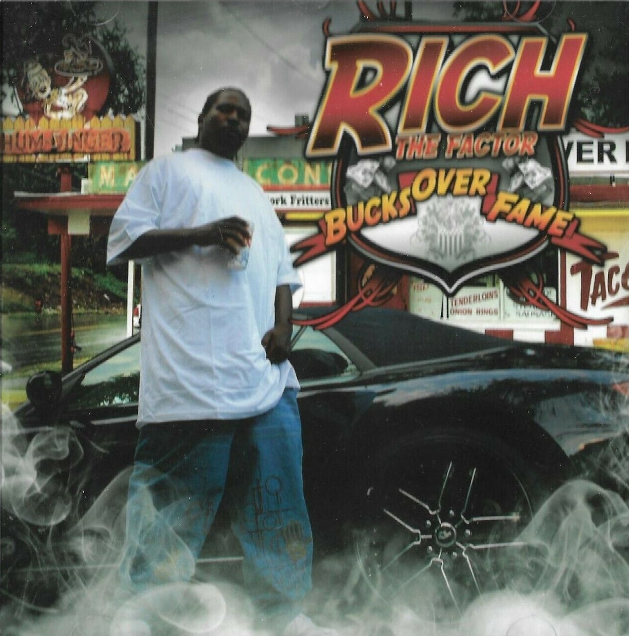 Bucks Over Fame by Rich The Factor (CDr 2008 Major Factor Records) in ...