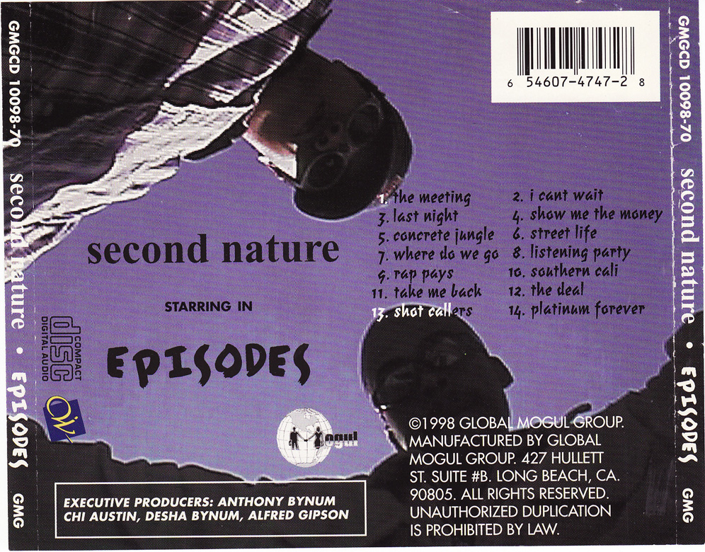 Episodes by Second Nature (CD 1998 Global Mogul Group) in Long Beach ...