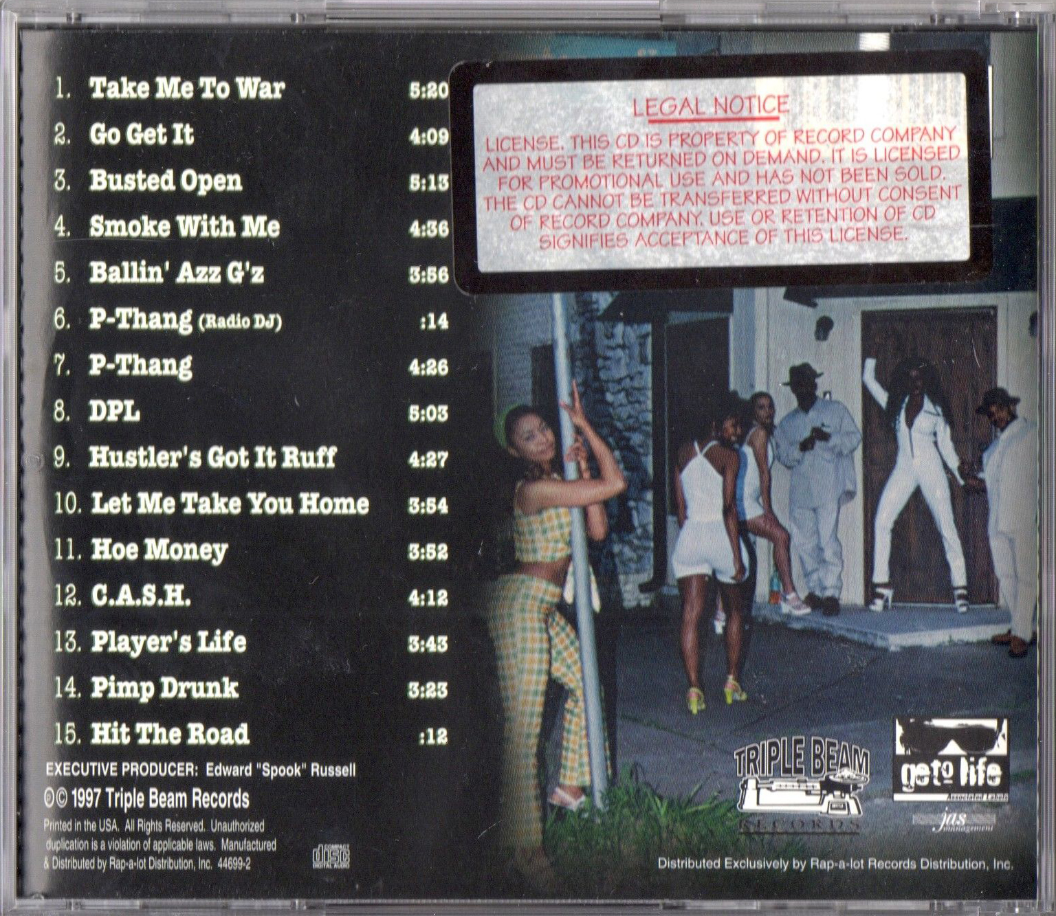 Too Much Weight by Too Much Trouble (CD 1997 Rap-A-Lot Records) in ...