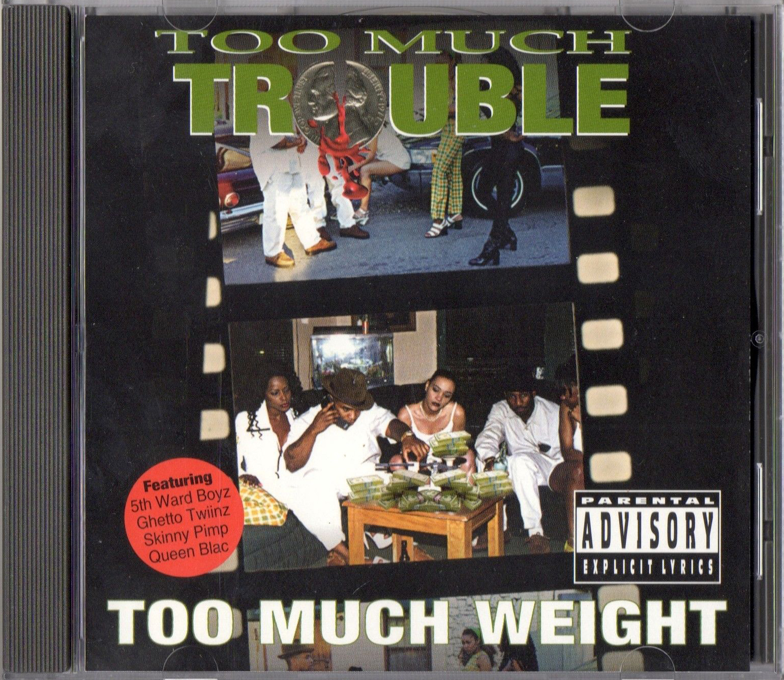 Too Much Weight by Too Much Trouble (CD 1997 Rap-A-Lot Records) in ...