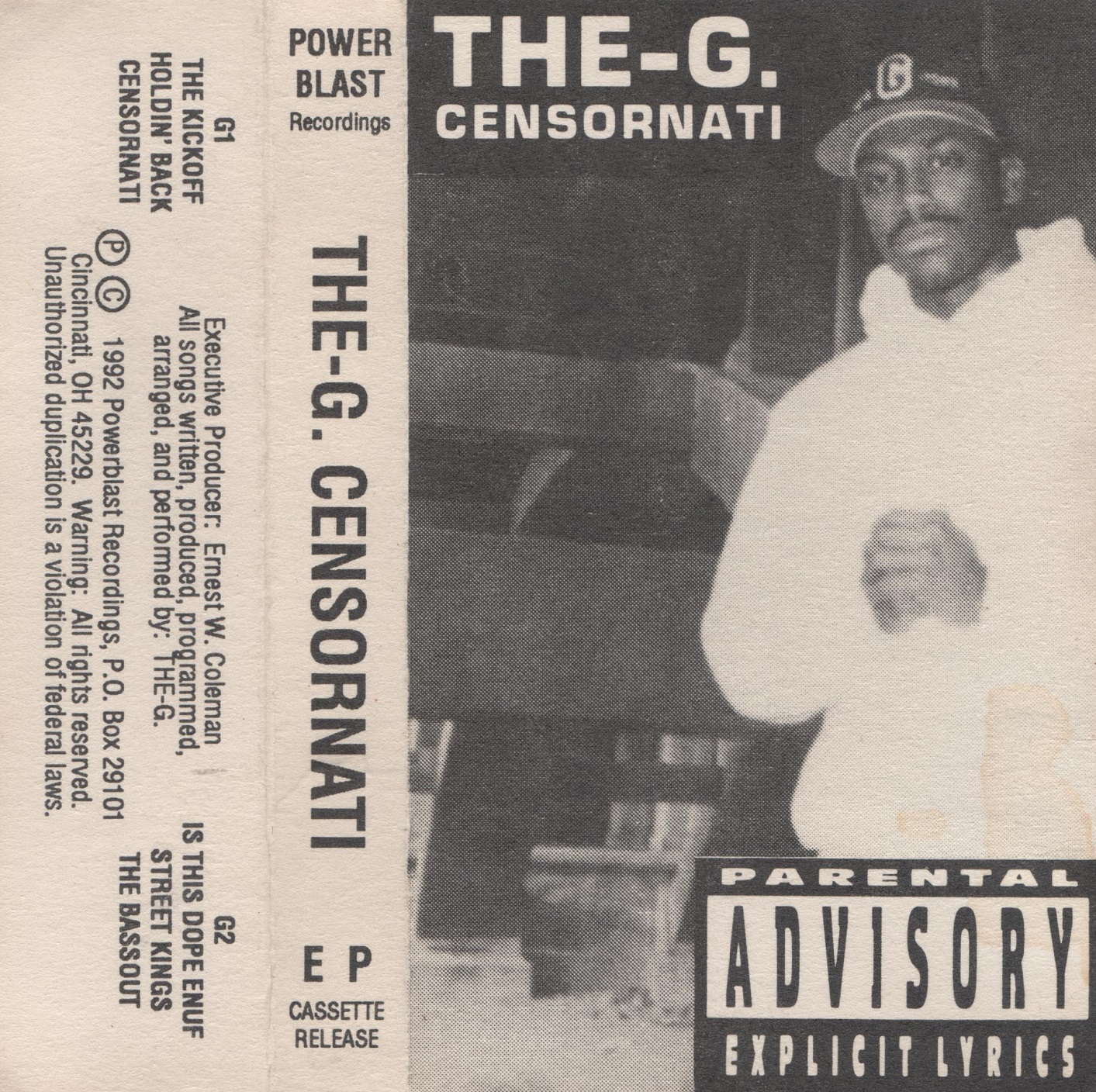 Censornati by The-G. (Tape 1992 Powerblast Recordings) in Cincinnati ...
