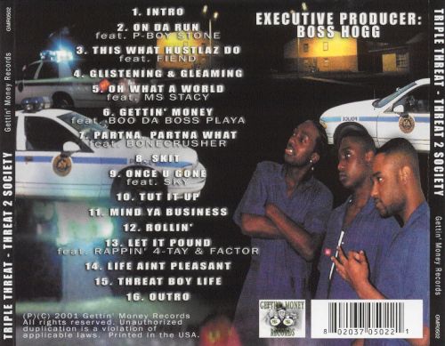 Triple Threat (Gettin Money Records) in Jackson | Rap - The Good Ol'Dayz