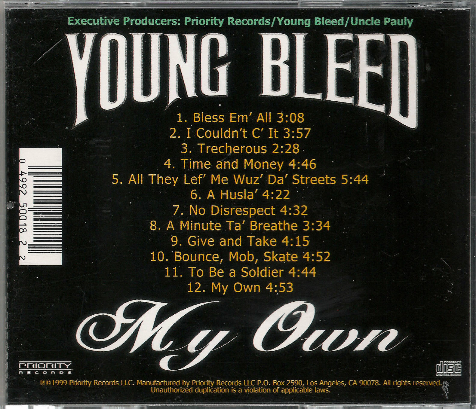 Young Bleed (C-Loc Records, No Limit Records) in Baton Rouge | Rap ...