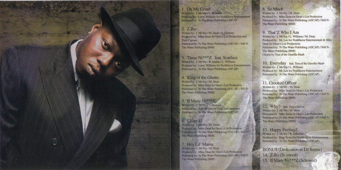 The Life Of Joseph W. Mcvey by Z-Ro (CD 2004 J. Prince Entertainment ...