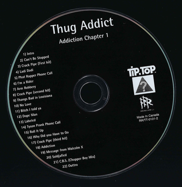 Addiction Chapter I by Thug Addict (CD 2000 Rough Rouge Recordz) in ...