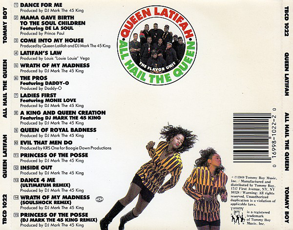 All Hail The Queen by Queen Latifah (CD 1989 Tommy Boy) in Newark | Rap ...