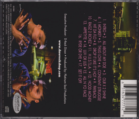 All N' Yo Face by Pymp Tyte (CD 1999 Wreckshop Records) in Houston ...