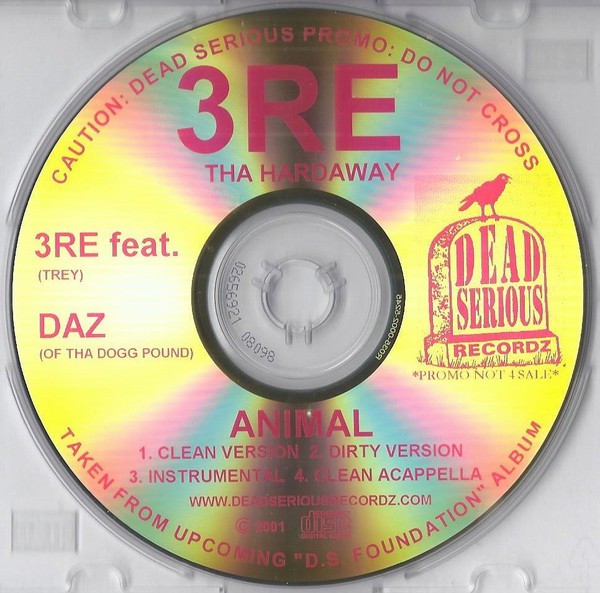 Animal by 3re Tha Hardaway (CDr 2001 Dead Serious Recordz) in | Rap ...