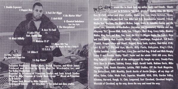 Anti R&B by Robie Man (CD 1997 Wreckanize Records) in Cleveland | Rap ...