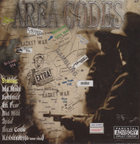 Area Codes by Various (CD 2003 Southern Vibe Records) in | Rap - The ...