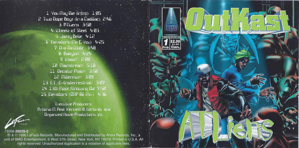 ATLiens by OutKast (CD 1996 LaFace Records) in Atlanta | Rap - The Good ...