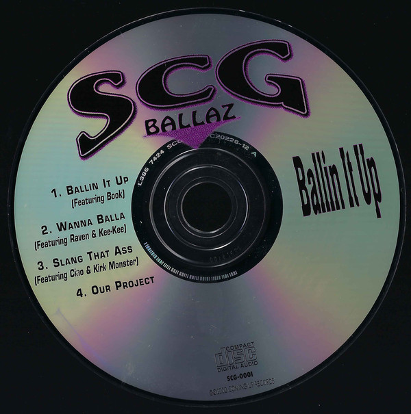 Ballin it Up (EP) by SCG Ballaz (CD EP 2002 Coming Up Records) in ...