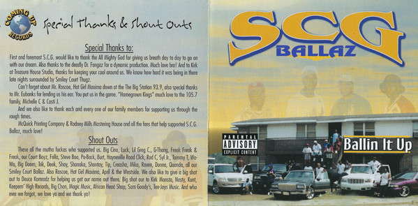 Ballin It Up by SCG Ballaz (CD 2002 Coming Up Records) in Montgomery ...
