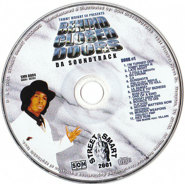 Behind Closed Doors (Da Soundtrack) by Tommy Wright III (CD 2001 Street ...