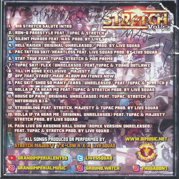 Best Of Stretch Vol. 2 by Stretch (CDr 2018 Grand Imperial Records) in ...