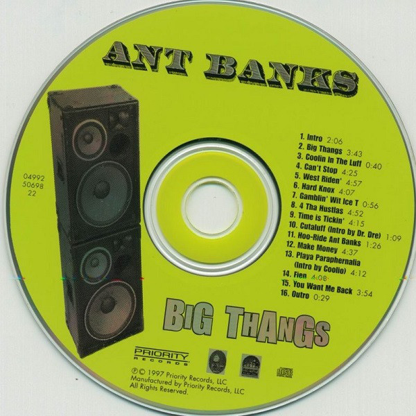 Big Thangs by Ant Banks (CD 1997 Priority Records) in Oakland | Rap ...