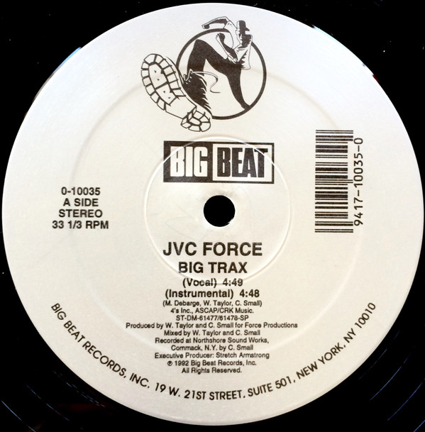 Big Trax by JVC Force (Vinyl 1992 Big Beat) in Long Island | Rap - The ...