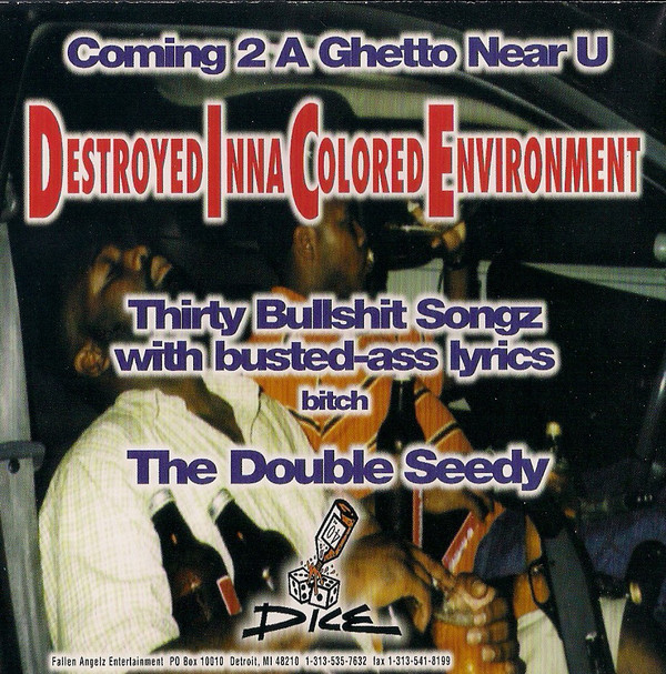 Black Monday by Dice (CD 2000 Fallen Angelz Entertainment) in Detroit ...